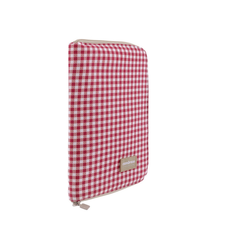 PORTADOCUMENTOS VICHY ROJO